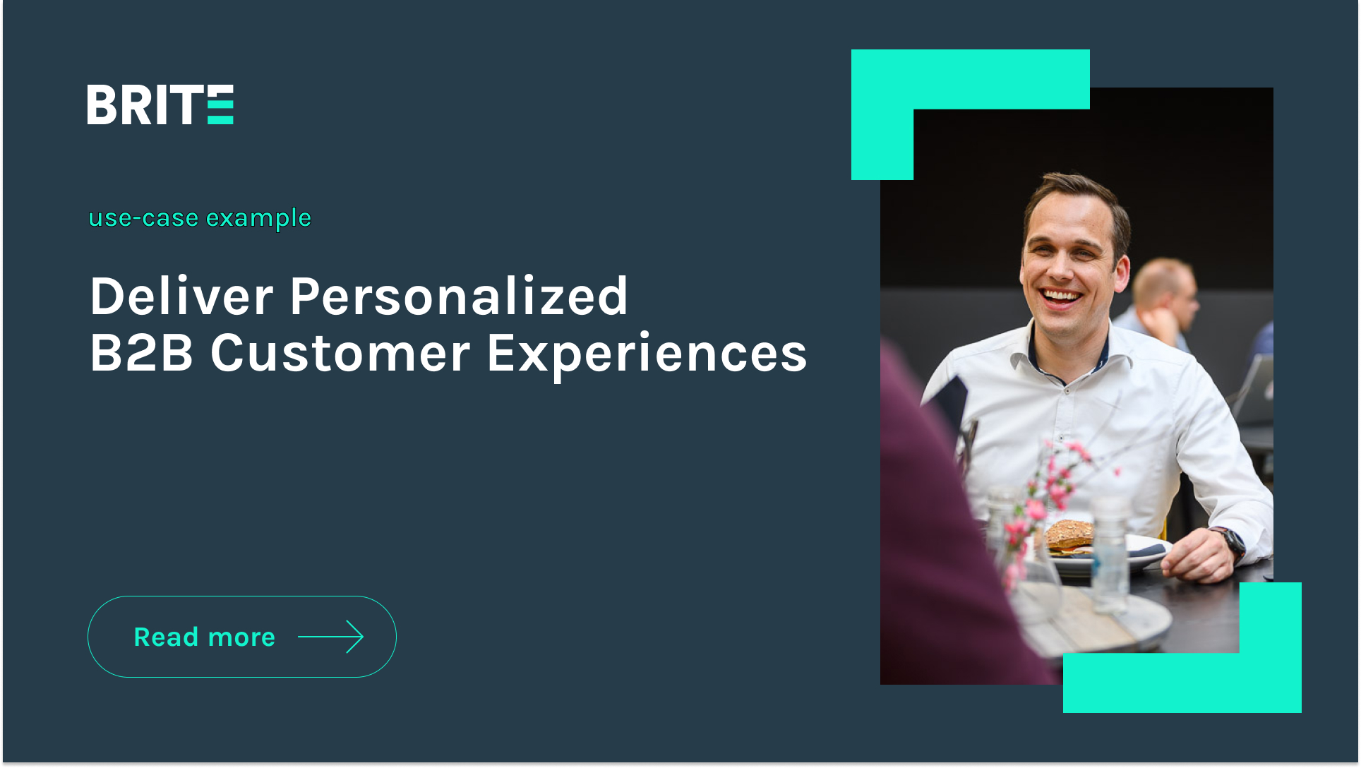 Use-Case: Deliver Personalized B2B Customer Experiences